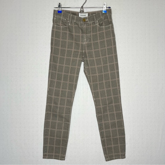 Frame Denim | Pants & Jumpsuits | Frame Womens Le High Crop High Rise ...